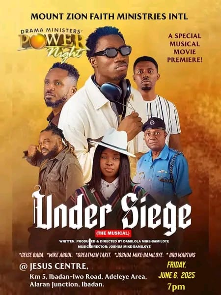 Mount Zion Films Set To Premiere First-Ever Musical Movie At Drama Ministers Power Night ...